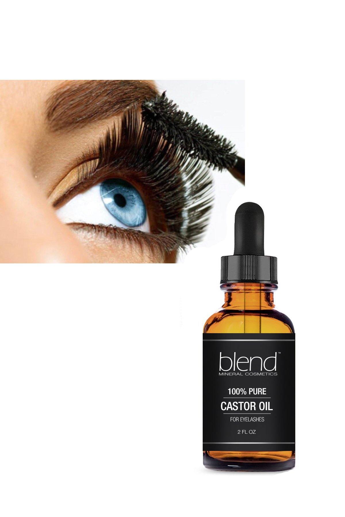 Eyelash Growth Pure Castor Oil – Blend Mineral Cosmetics