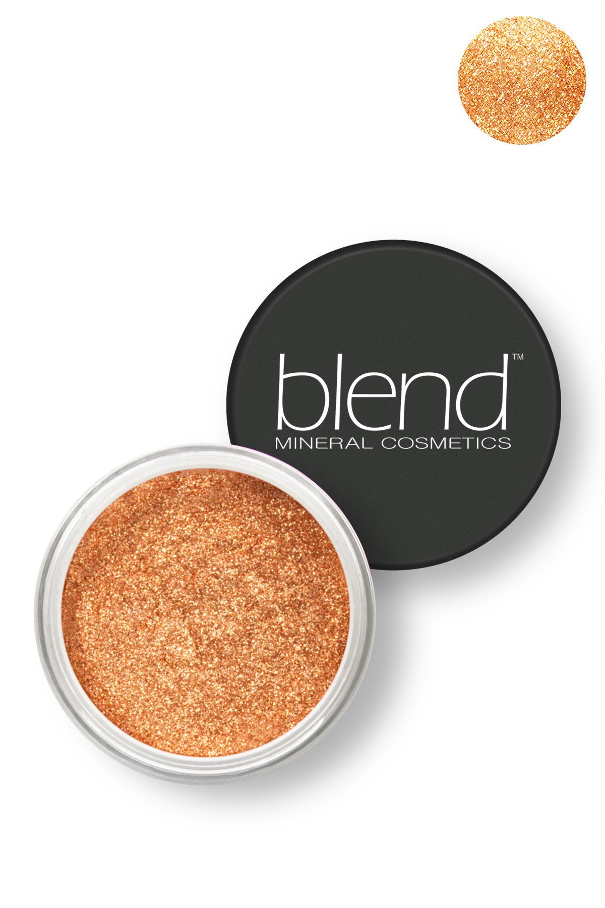 Pure Pigment Eyeshadow - Rose Gold – Blend Mineral Cosmetics
